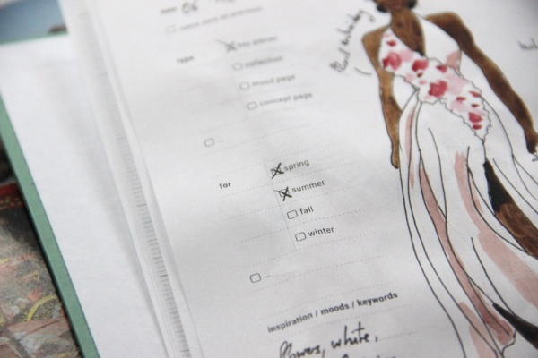 Working with Fashion Design Notebook - There's a book for that.