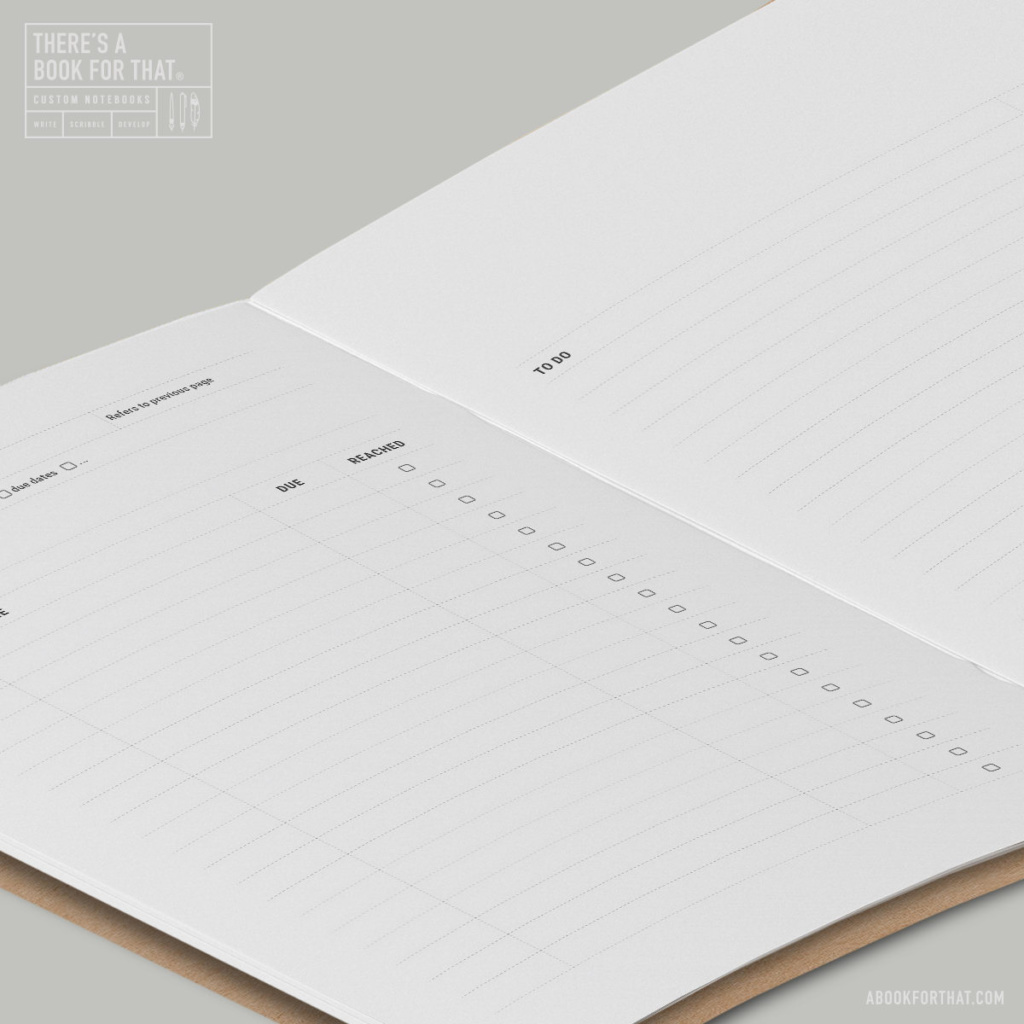 Projectmanagement Stationery Notebook - There's a book for that.