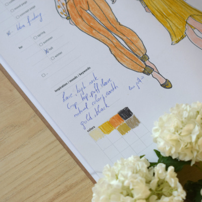 Fashion Design Stationery Notebook - There's a book for that.