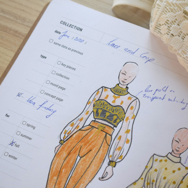 Fashion Design Stationery Notebook - There's a book for that.