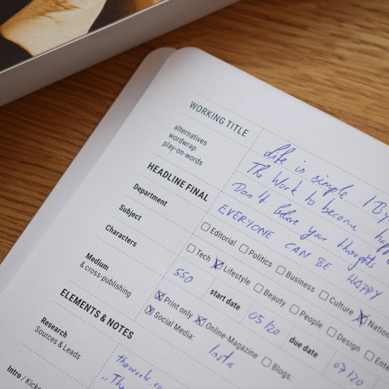 Journalist Stationery Notebook - There's a book for that.